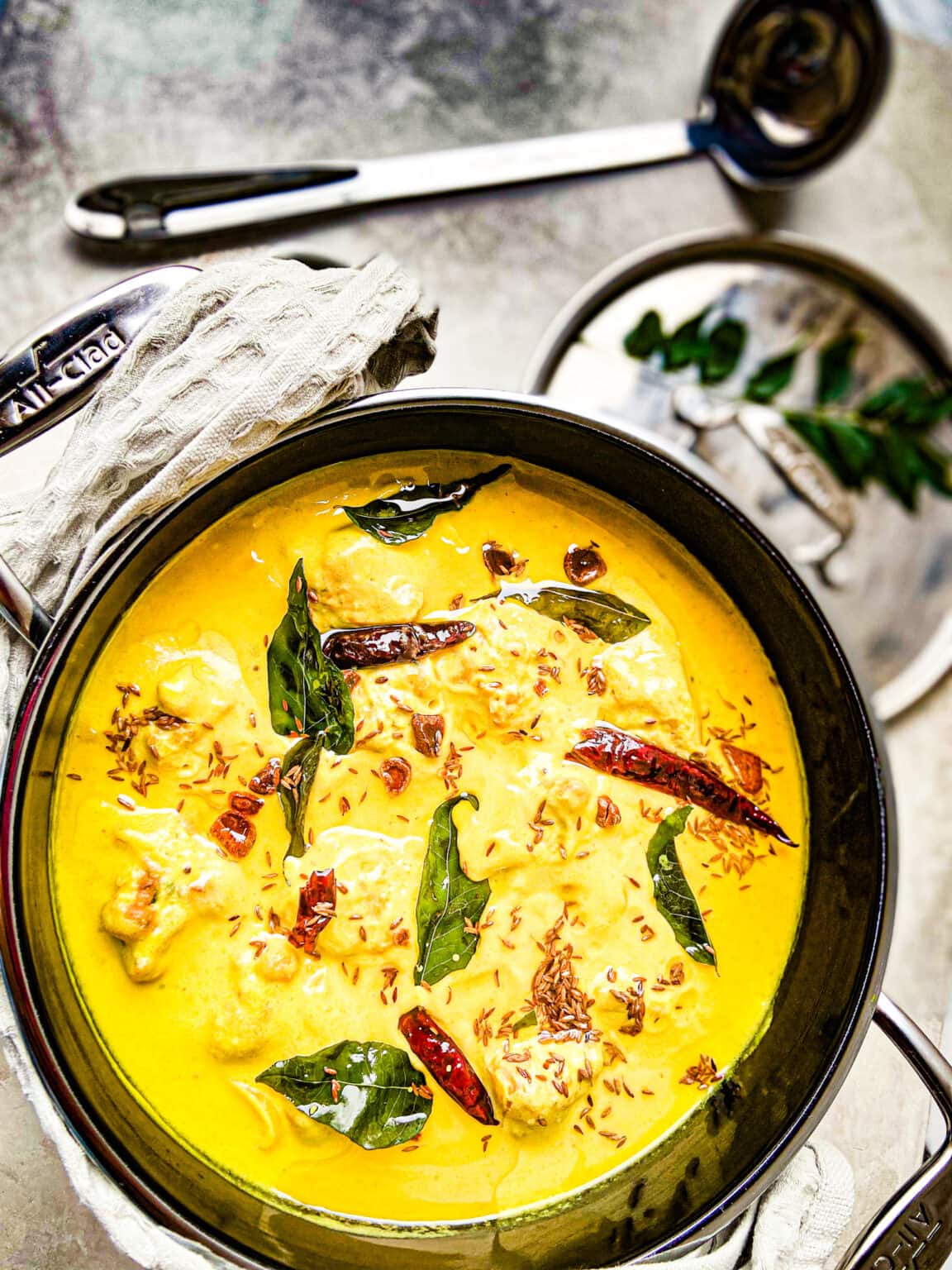 Pakistani Kadhi Pakora - Two Cloves In A Pot