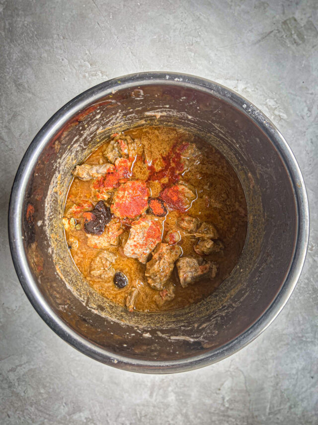 Instant Pot Mutton Biryani - Two Cloves In A Pot