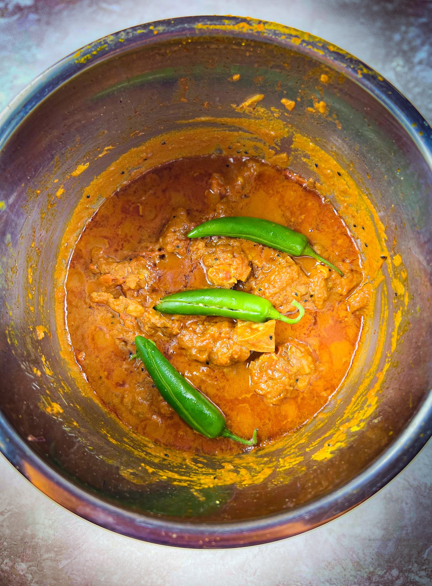 Pakistani Tangy Achari Gosht (Mutton Curry Recipe) - Two Cloves In A Pot