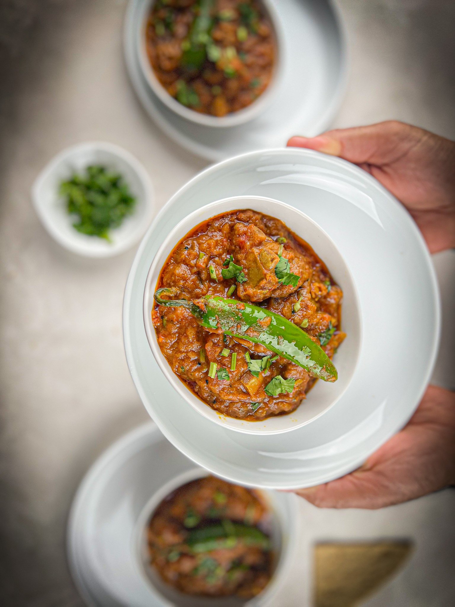 Pakistani Tangy Achari Gosht (Mutton Curry Recipe) - Two Cloves In A Pot