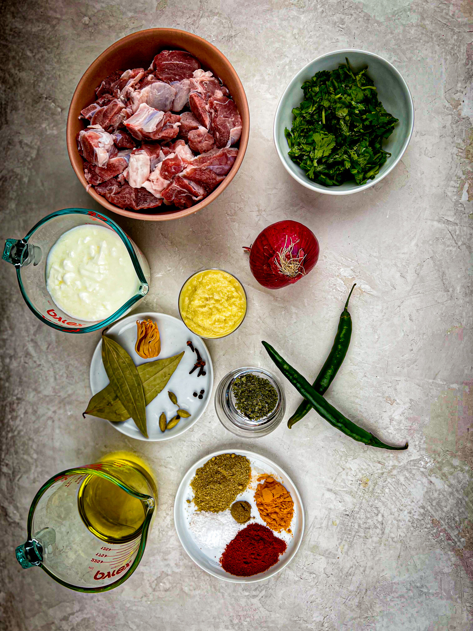 Flavorful Tender Mutton Handi - Two Cloves In A Pot
