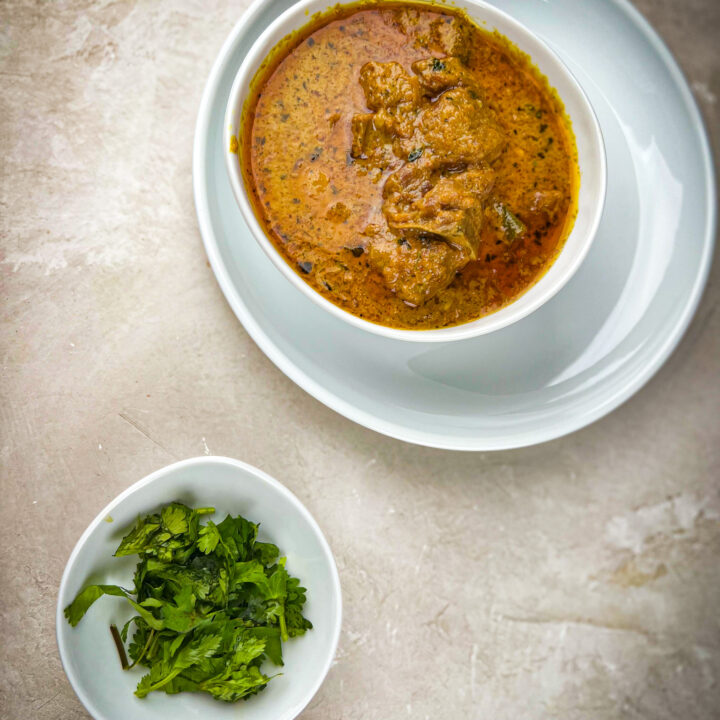 Flavorful Tender Mutton Handi - Two Cloves In A Pot