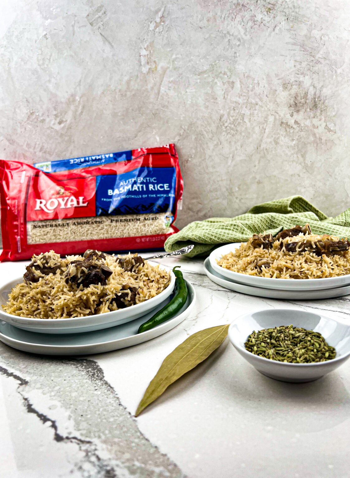 Instant Pot Pakistani Mutton Pulao (Goat Pulao) - Two Cloves In A Pot