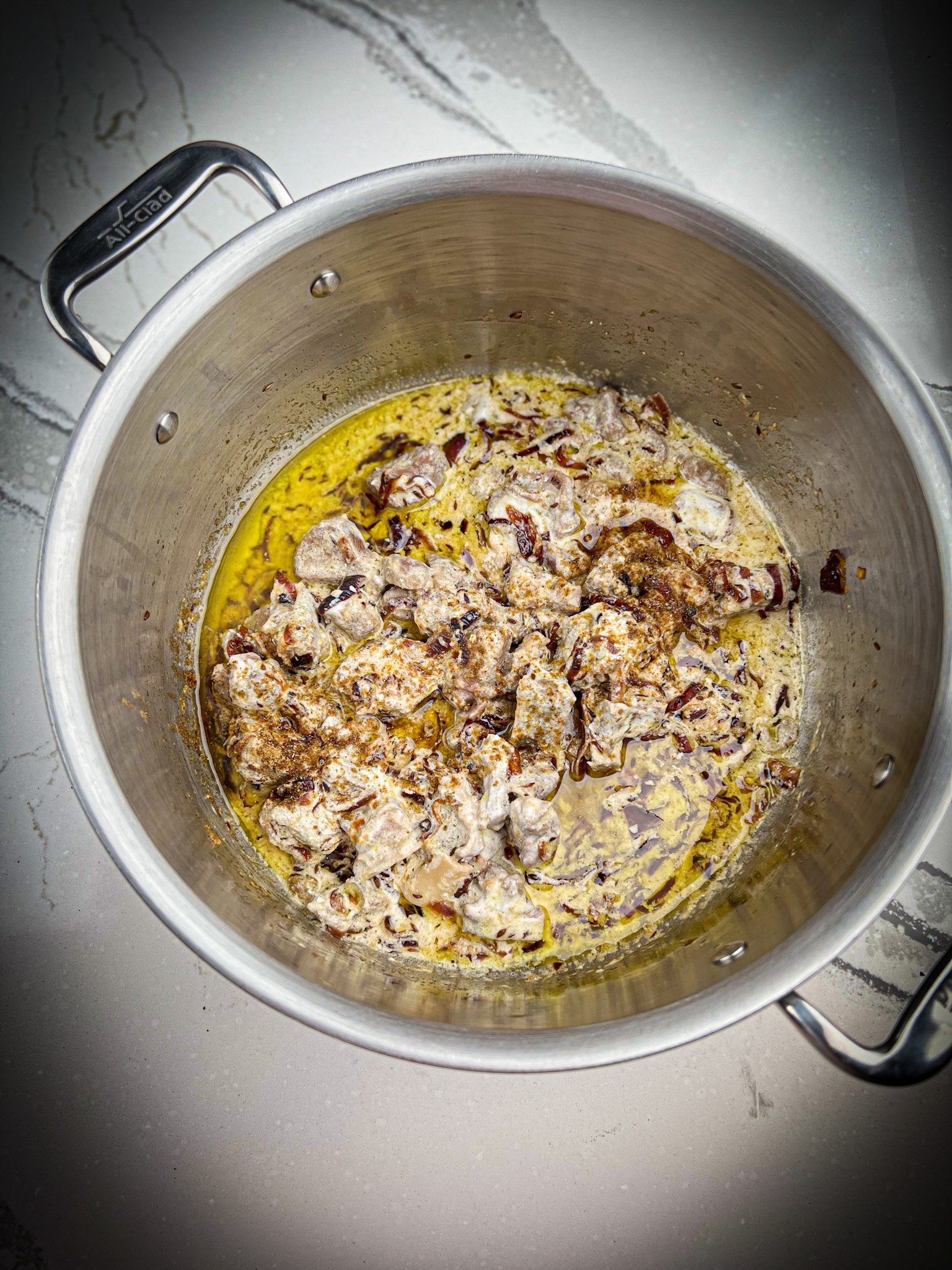 Instant Pot Pakistani Mutton Pulao (Goat Pulao) - Two Cloves In A Pot