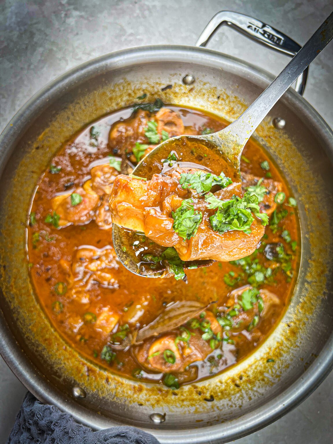 Tender Pakistani Beef Paya (Instant Pot) - Two Cloves In A Pot
