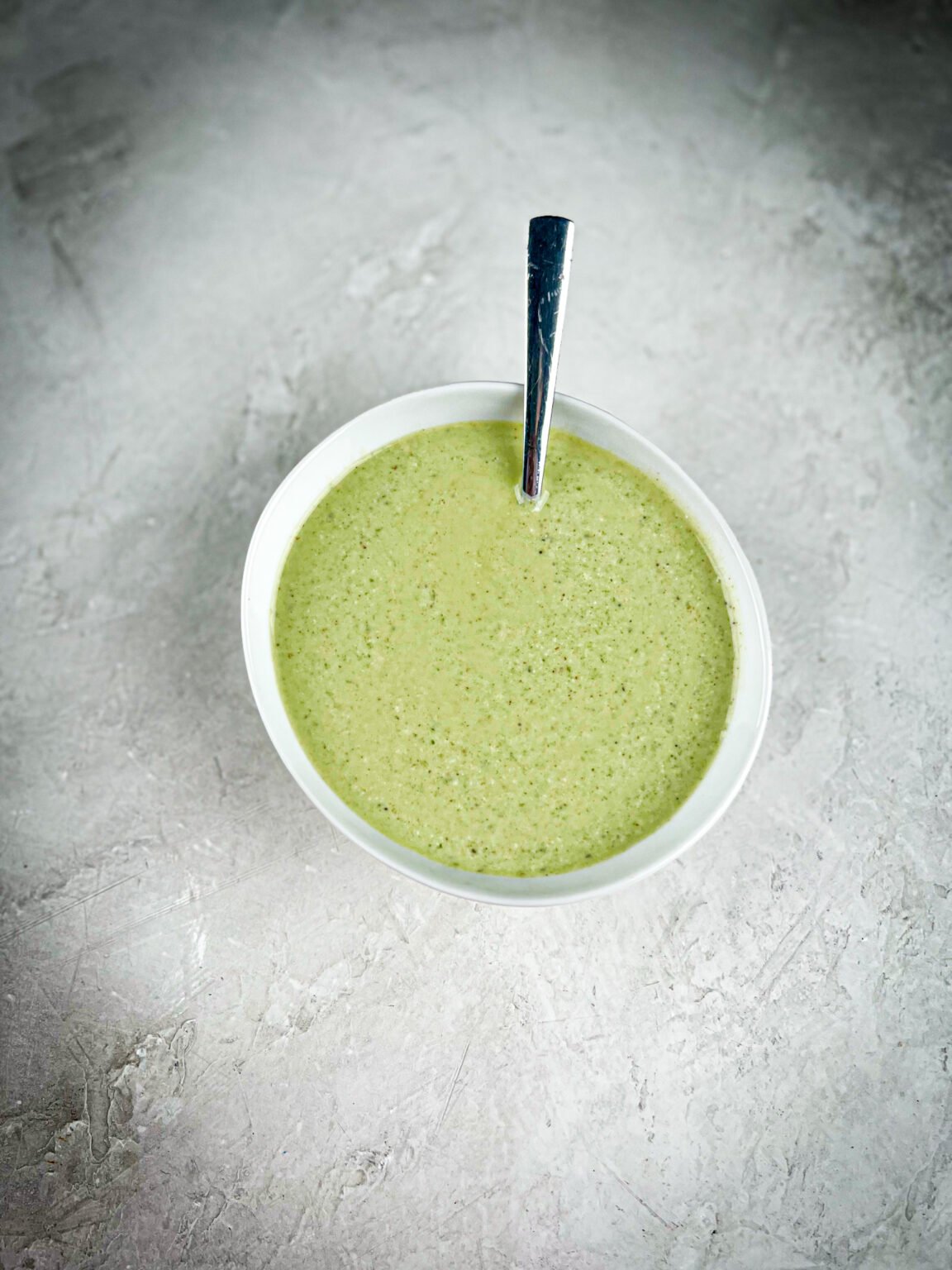 Smooth Pakistani Green Chutney Raita - Two Cloves In A Pot