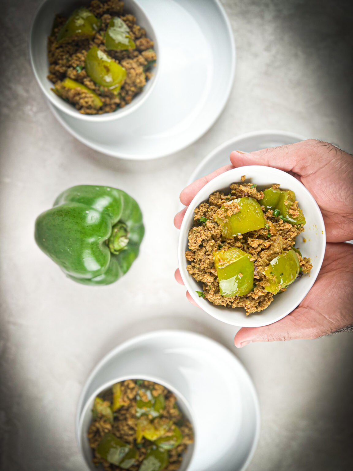 Pakistani Shimla Mirch Keema (Bell Pepper & Ground Beef Curry) - Two ...