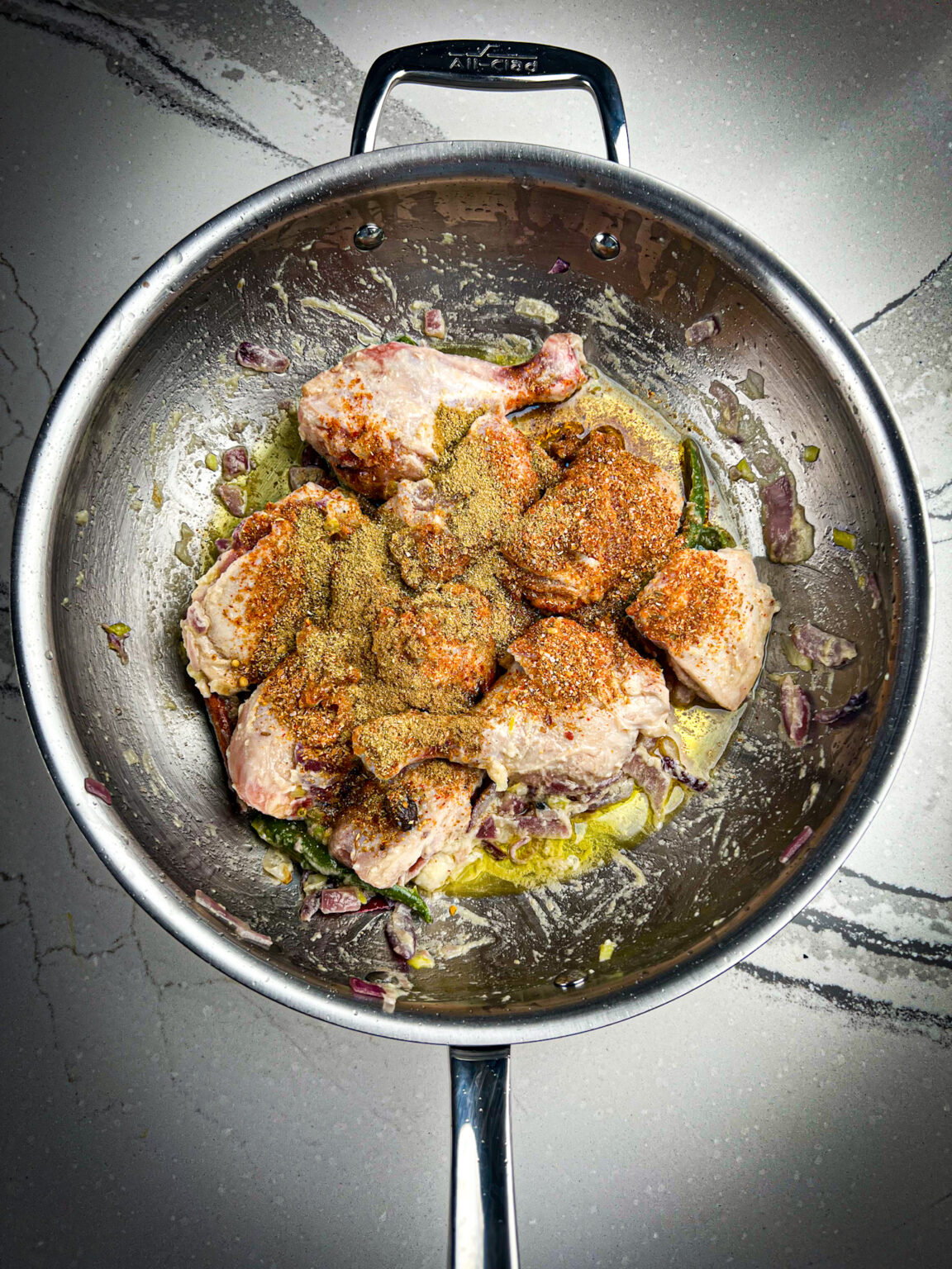 How To Make Authentic Pakistani-Style Chicken Karahi - Two Cloves In A Pot