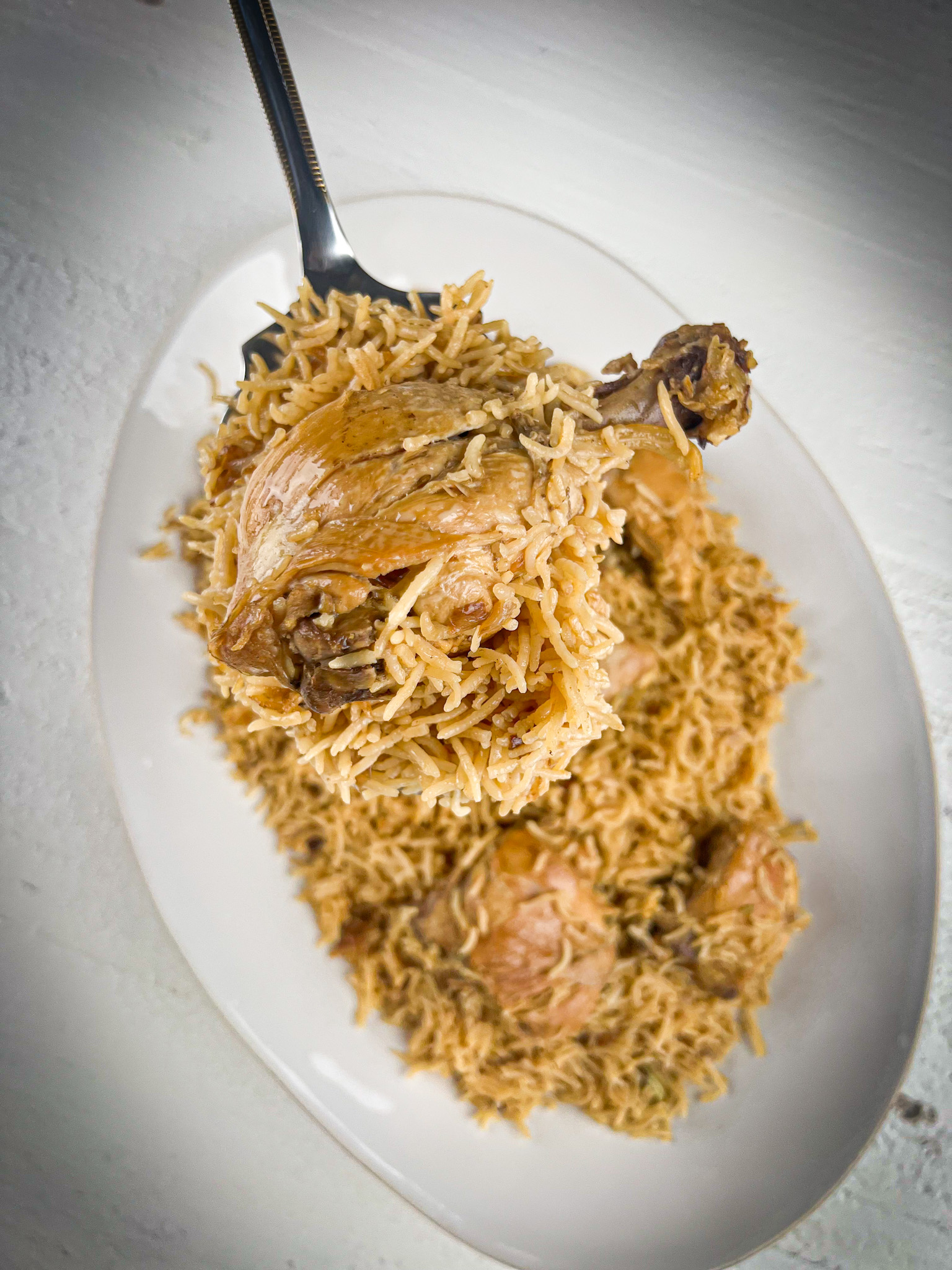 Homemade Pakistani-Style Chicken Pulao (Yakhni Pulao) - Two Cloves In A Pot