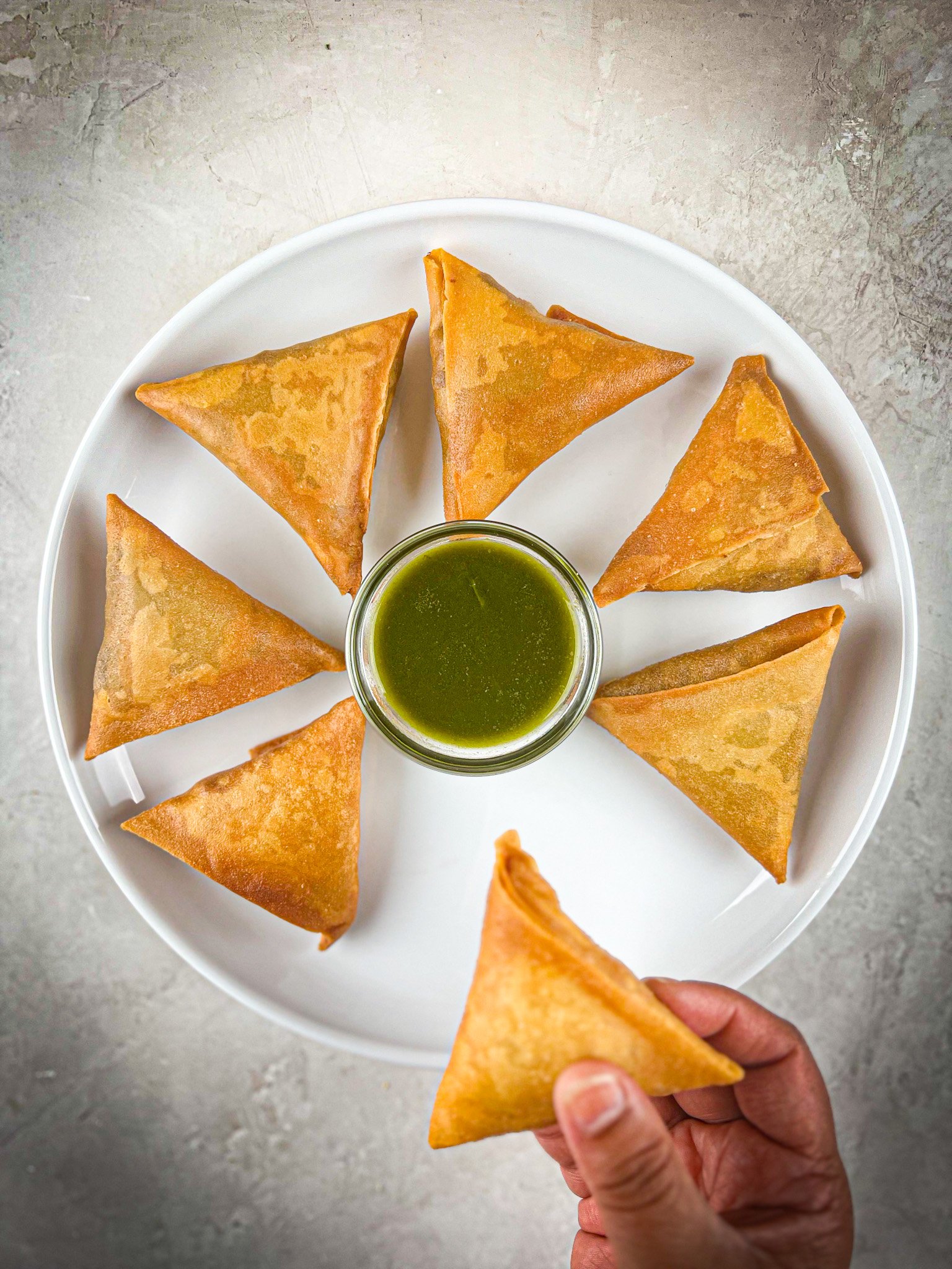 Homemade Crispy Pakistani-Style Beef Samosa - Two Cloves In A Pot
