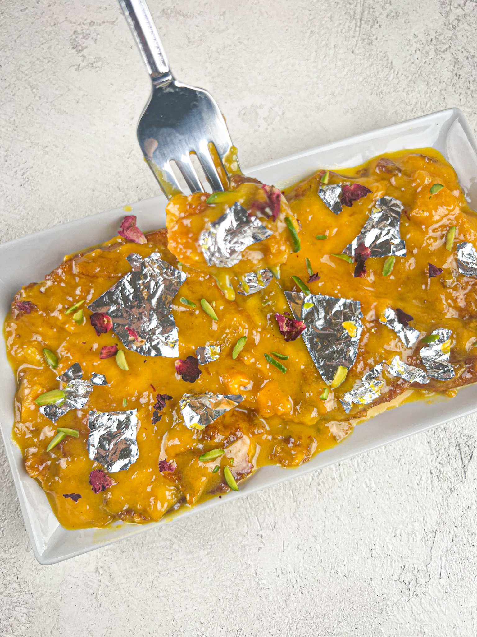 Soft & Sweet Shahi Tukra (Shahi Tukray) - Two Cloves In A Pot