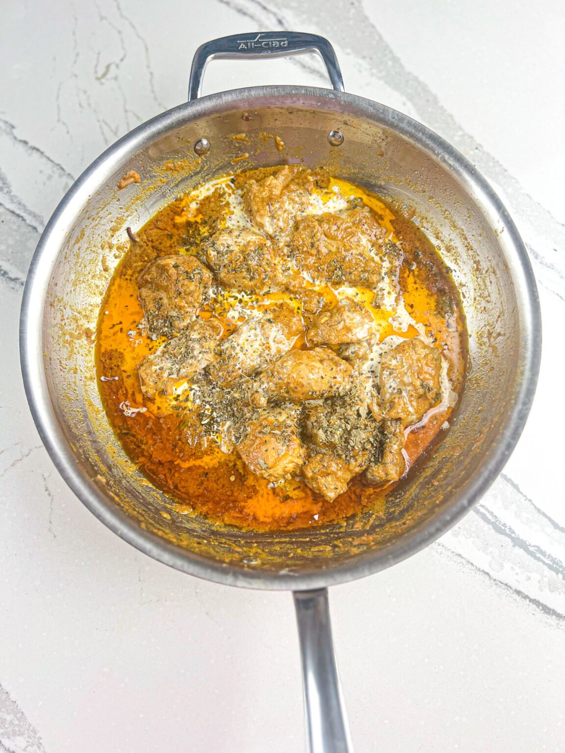 Pakistani Chicken Handi with Bone-In Chicken - Two Cloves In A Pot