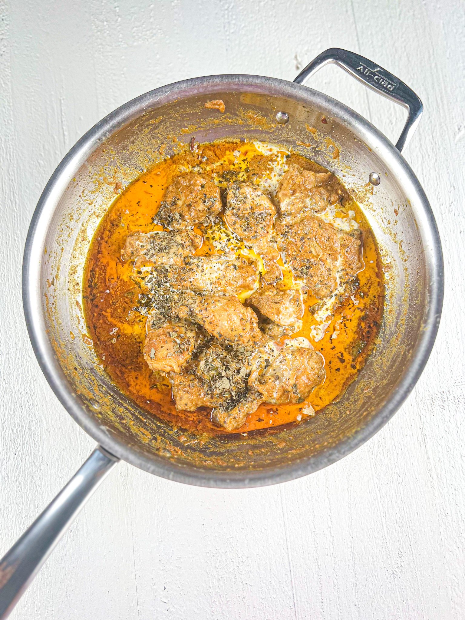 Pakistani Chicken Handi with Bone-In Chicken - Two Cloves In A Pot