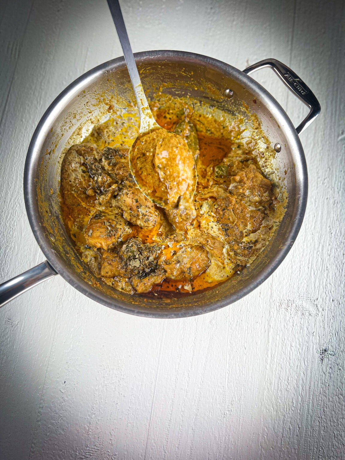 Pakistani Chicken Handi with Bone-In Chicken - Two Cloves In A Pot