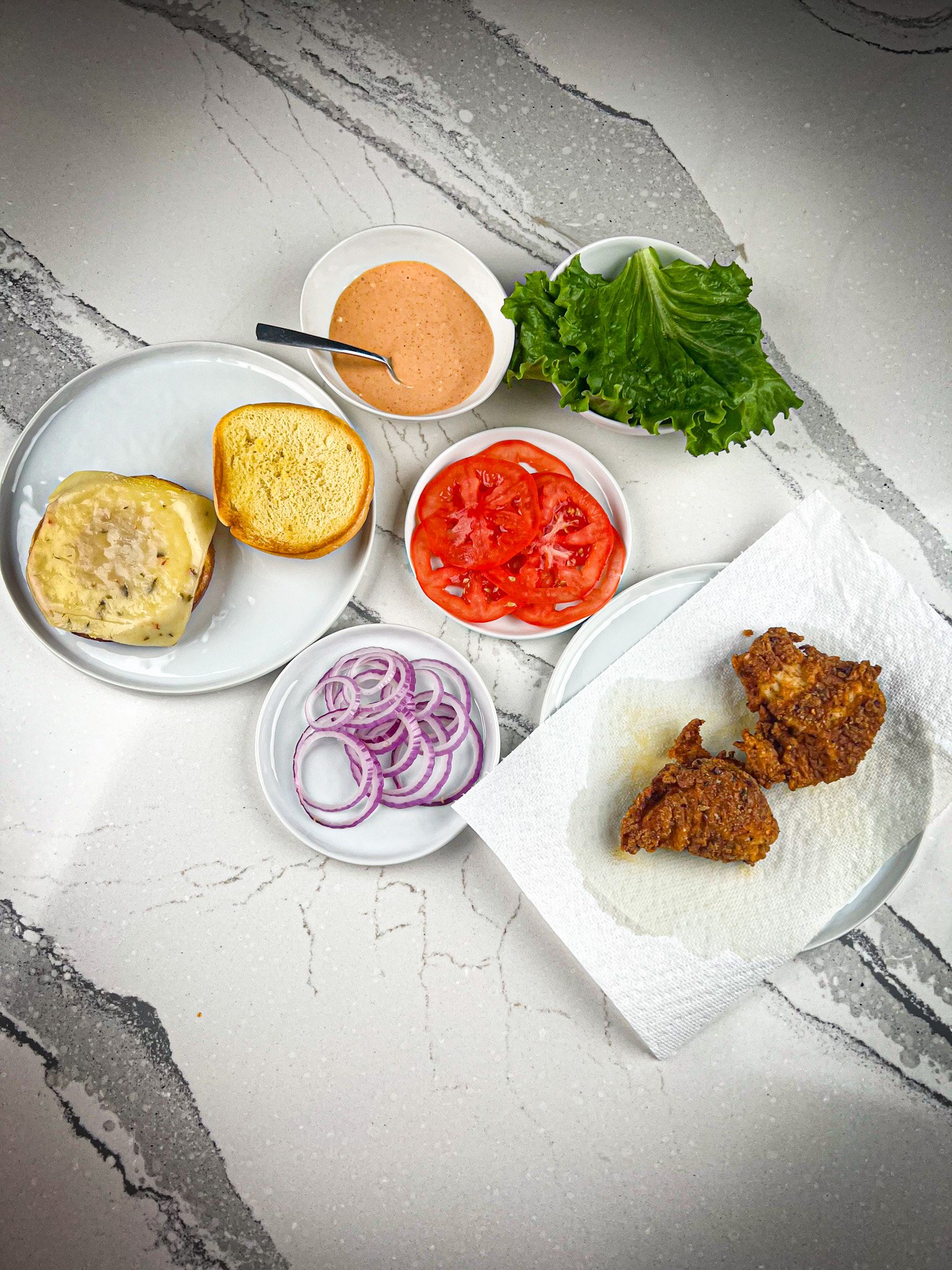 Chicken Zinger Burger (Pakistani-Style Recipe) - Two Cloves In A Pot