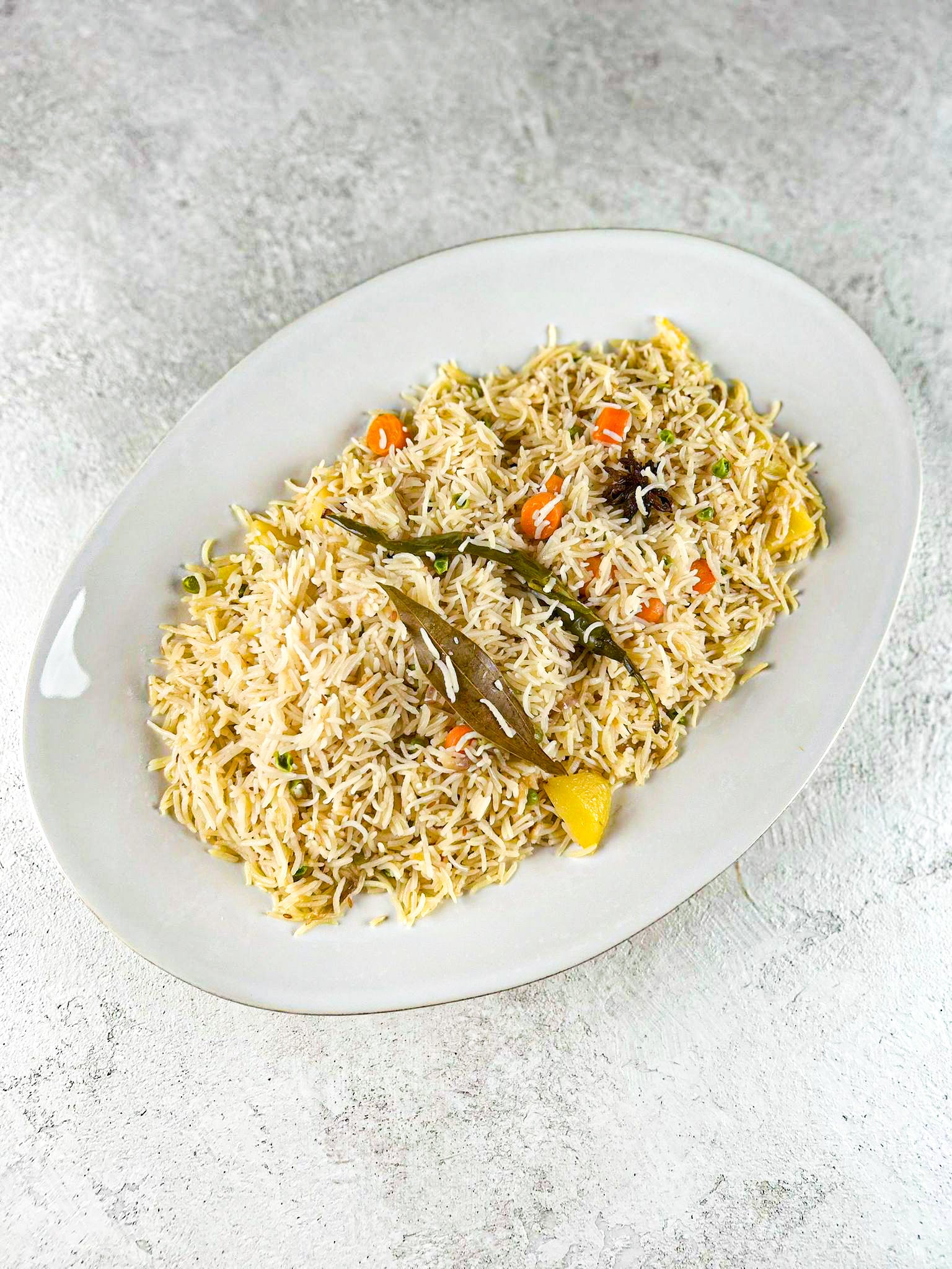 Quick Stovetop Vegetable Pulao With Basmati Rice - Two Cloves In A Pot