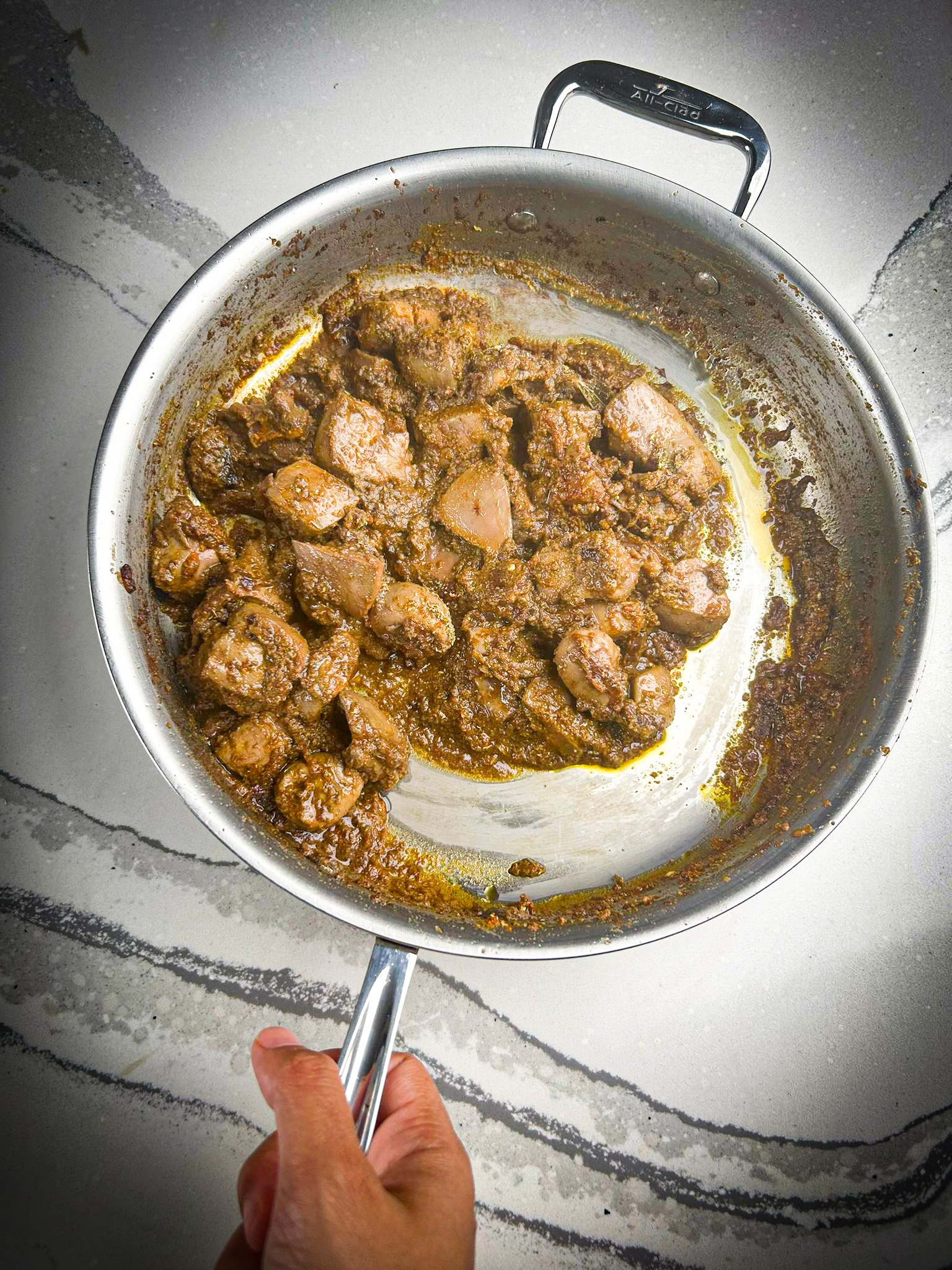 Quick 30-Minute Mutton Kaleji (Liver Curry) - Two Cloves In A Pot