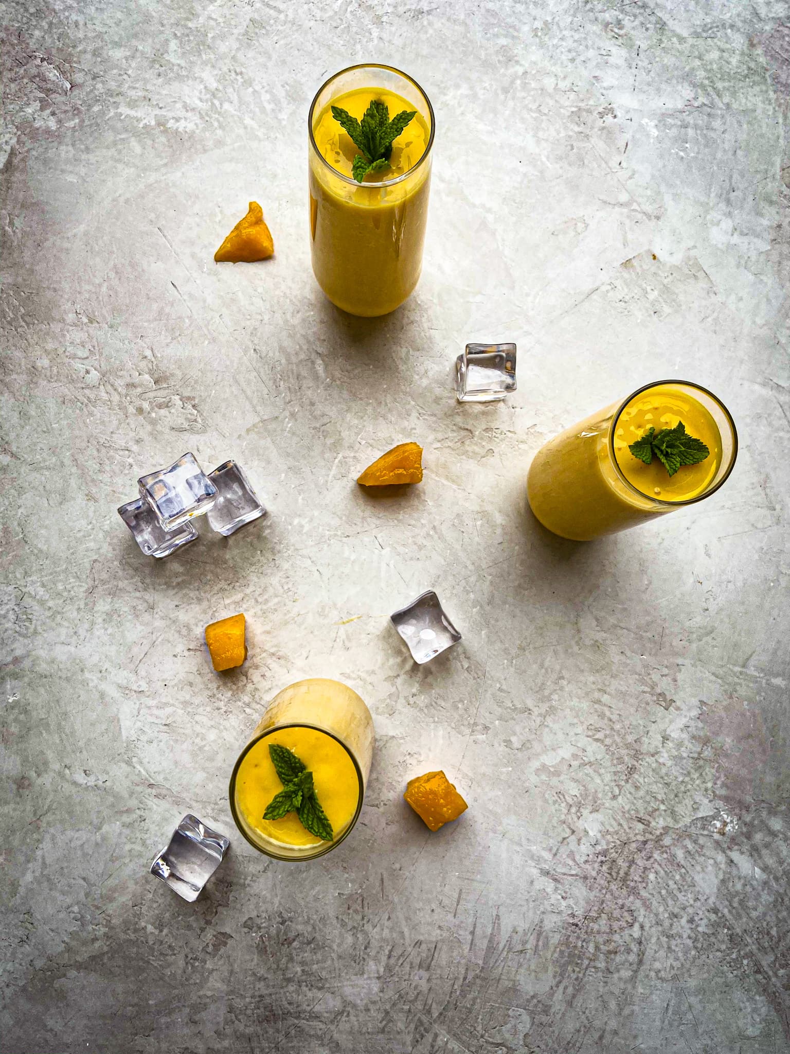 5-Minute Sweet Mango Lassi - Two Cloves In A Pot