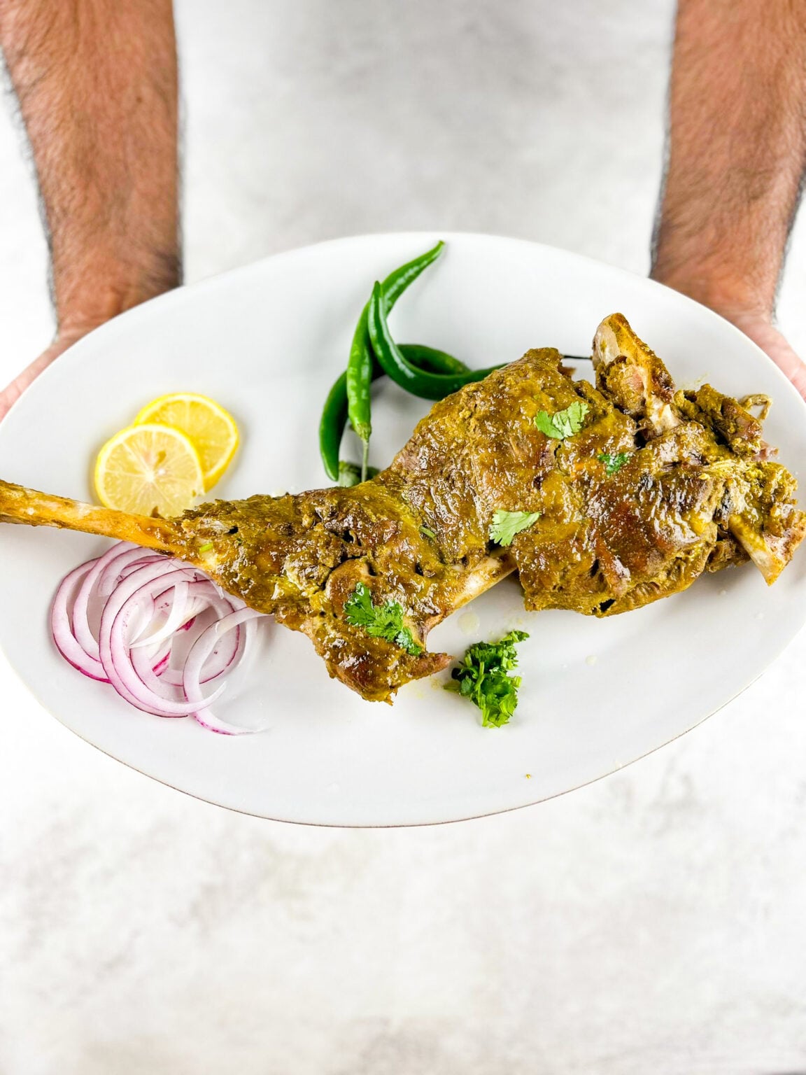 How To Make Tender Mutton Raan - Two Cloves In A Pot